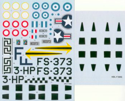 Hi-Decal Line 72049 F-84G Thunderjet