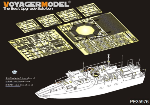 VoyagerModel.Co.Ltd PE35976 Modern Royal Malaysian Navy Combat Boat 90H Basic