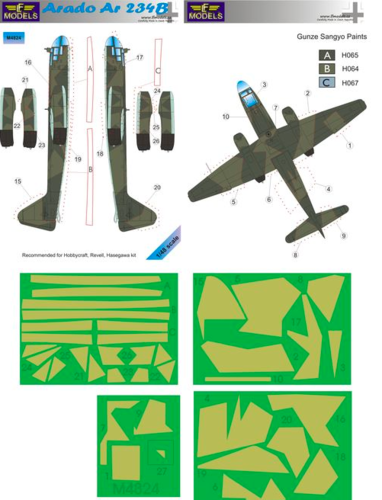 LF Models M4824 Arado Ar 234B