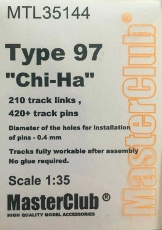 MASTERCLUB MTL-35144 Tracks for Type 97 "Chi-Ha"