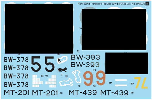 SBS Model D48039 Hans Wind - Finland’s Top Ace WW II Vol.II