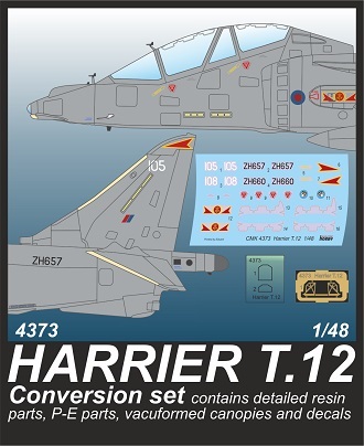 CMK K4373 Harrier T.12 konwersja do GR.7 HAS
