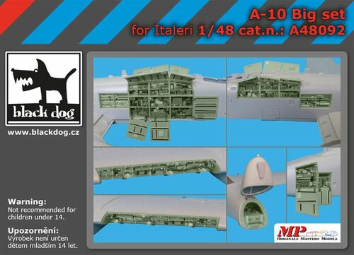 Black Dog A48092 A-10 big set for Italeri