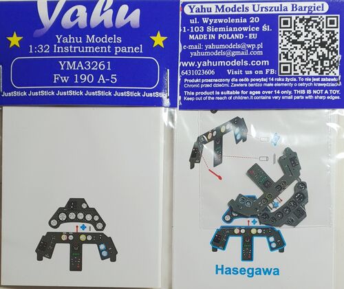Yahu Models A3261 Fw-190A-5 (Hasegawa)