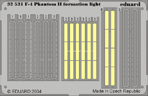 Eduard 32531 F-4 formation light TAMIYA