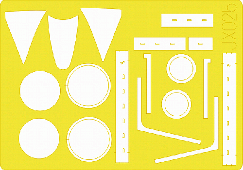Eduard JX025 Hunter FGA.9/Mk.58 1/32 REVELL
