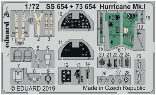Eduard SS654 Hurricane Mk.I Arma Hobby