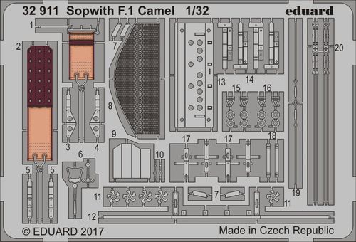 Eduard 32911 Sopwith F.1 Camel WINGNUT WINGS