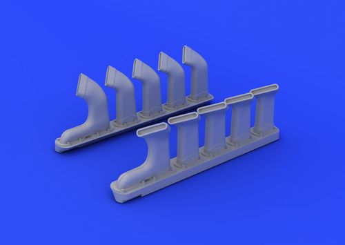 Eduard 632066 Mosquito Mk.VI exhaust stacks TAMIYA