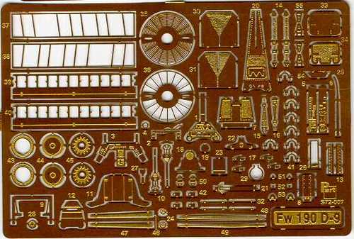 Part S72-007 Focke-Wulf Fw-190 D-9 Italeri