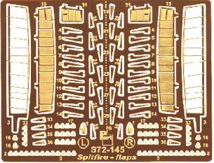 Part S72-145 Spitfire (flaps) Tamiya