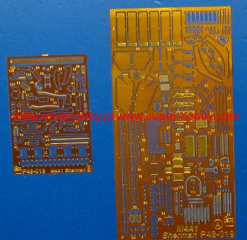 Part P48-019 M4A1 Sherman Tamiya
