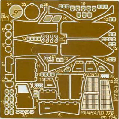 Part P72-136 Panhard 178 wz. 1940 RPM