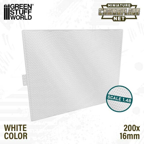 Green Stuff World 13510 Miniature Camouflage Net White