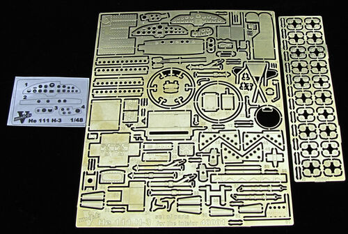 VModels 48001 Heinkel He-111 H-3 - Interior Set (for ICM kits)