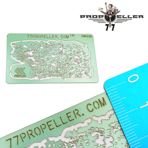 77propeller 039 Airbrush Template Small - Airbrush Stencils for spraying stains