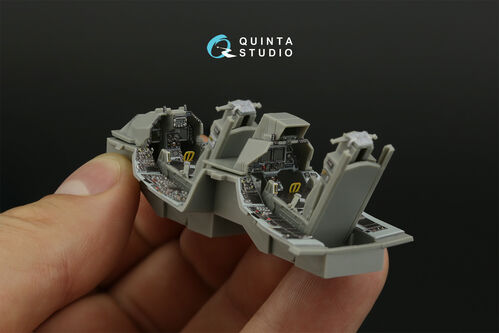 Quinta Studio QD48419 General Dynamics F-16 D Block 40 - 3D-Printed & Coloured Interior (for Kinetic kits)