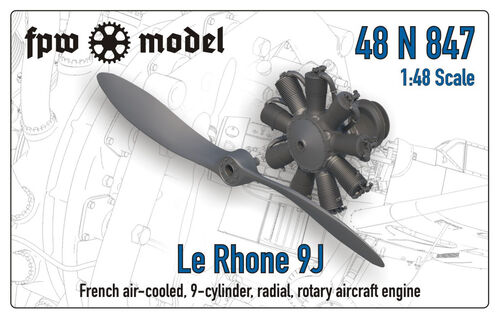 FPW Model 48N847 Le Rhone 9J