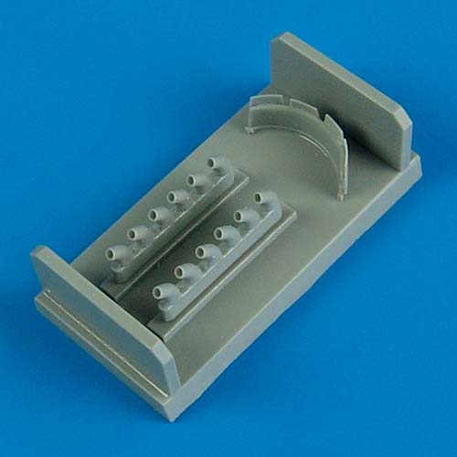 Quickboost 72374 P-40B/C Exhaust & Damper Cooler Airfix