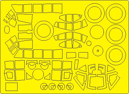 New Ware AM1198 Ju 88P-1 BASIC Kabuki Masks For ICM 48228 Kit