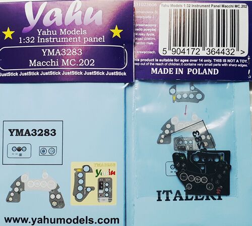 Yahu Models A3283 Macchi MC.202 (For Italeri)
