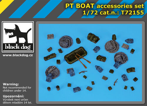 Black Dog T72155 PT Boat Accessories Set