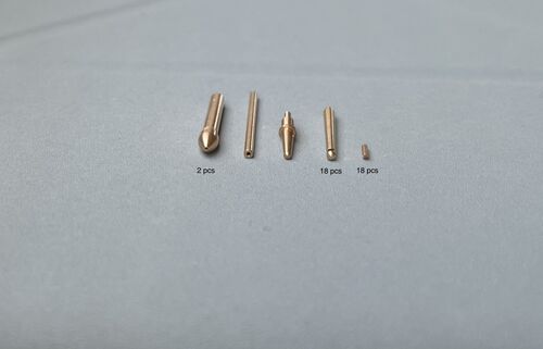 CNC Micro Turning E35089 Boeing CH-47 A/D Chinook - Pitot tubes and external antennae, type "A" (for Trumpeter kits)