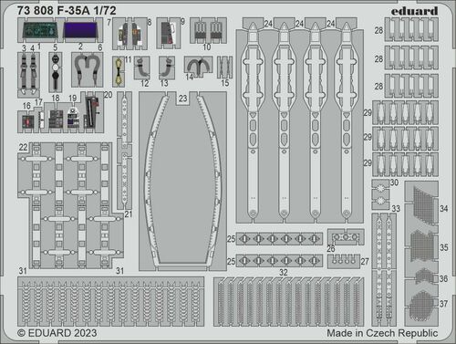 Eduard 73808 F-35A Tamiya
