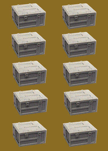 Firestorm Models 35237 British Ammo Box 40mm Bofors C216 (10pcs)