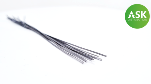 Art Scale Kit T0078 Lead Wire - Flat 0,4 x 1,0 mm x 140 mm cca. 10 pcs