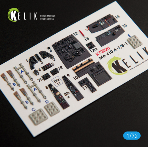 KELIK K72020 Me-410 A-1/B-1 interior
