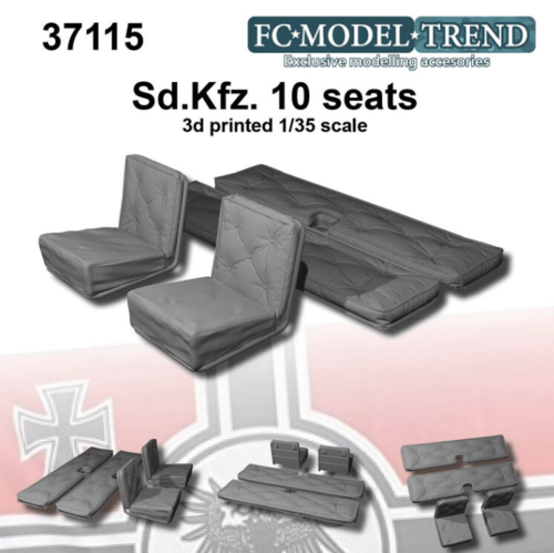 FC ModelTrend 37115 Sdkfz 10 Demag, seats