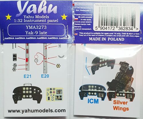 Yahu Models A3273 Yak-9 late