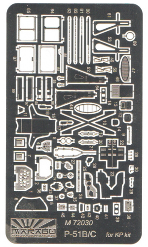 Marabu Finest Hobby Designs M72030 P-51 B/C