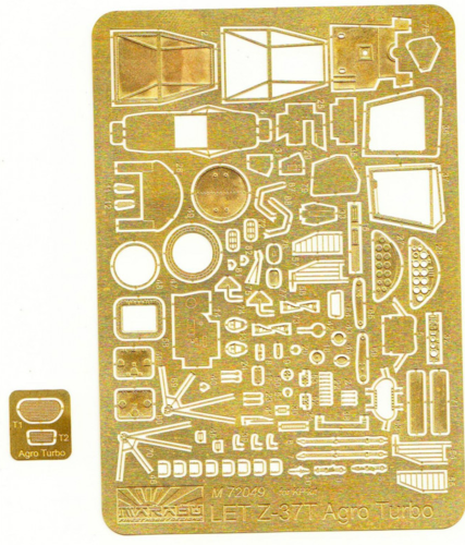 Marabu Finest Hobby Designs M72049 LET Z-37 T Agro Turbo