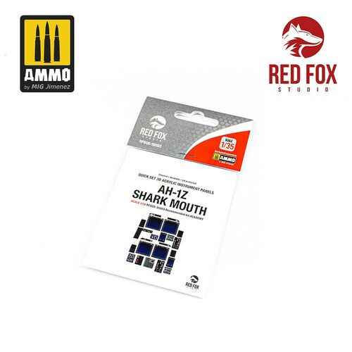 Red Fox Studio QS-35003 AH-1Z "Shark Mouth" (for Academy kit)