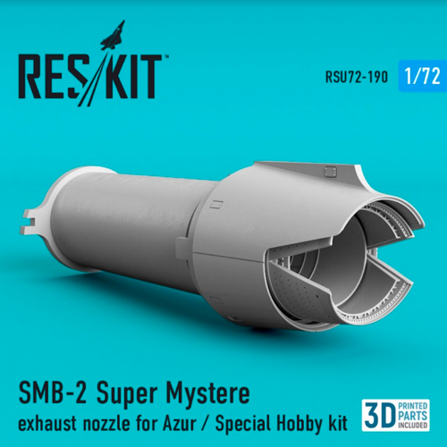 RES/KIT U72-0190 SMB-2 Super Mystère exhaust nozzle