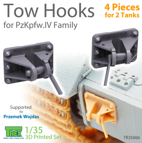 T-Rex Studio 35066 Tow Hooks for PzKpfw.IV Family