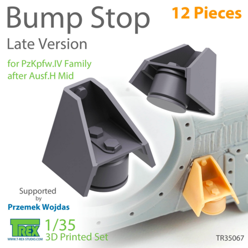 T-Rex Studio 35067 Bump Stop Late Version for PzKpfw IV after Ausf.H Mid
