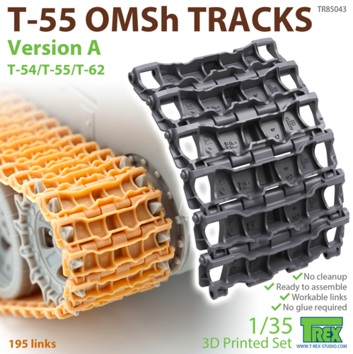 T-Rex Studio 85043 T-55 OMSh Tracks Version A