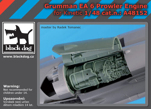 Black Dog A48152 Grumman EA 6 Prowler engine for Kinetic