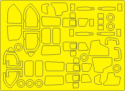 New Ware AM0987 O-2A Skymaster EXPERT Kabuki Masks For Revell 038149 Kit