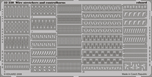 Eduard 32230 Wire Stretchers & Controlhorns