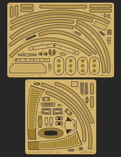 Green Strawberry 03717 U.S.S. Enterprise NCC 1701D
