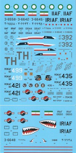 Hi-Decal Line 72057 F-4E/ RF-4C Phantom II