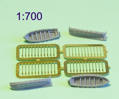 NIKO MODEL ZW7025J Japanese boat 7m with PE paddles 4 to a pack