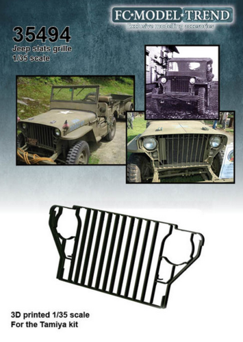 FC ModelTrend 35494 Willys Jeep slats grille