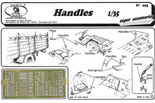 Royal Model di R. Reale 035 Handles
