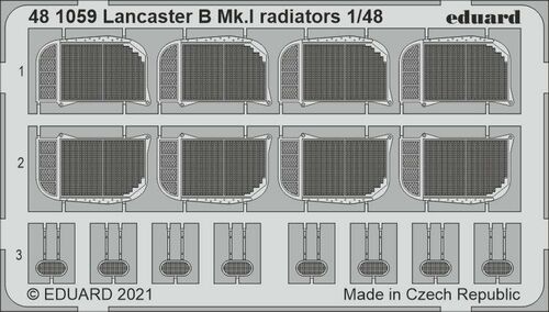Eduard 481059 Lancaster B Mk.I radiators HKM