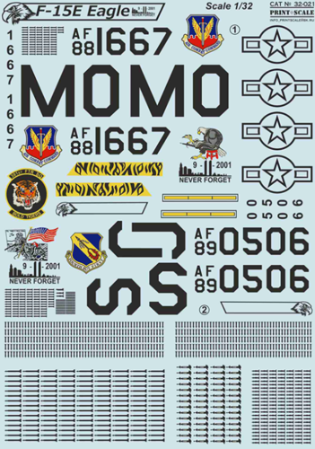 Print Scale 32-021 F15 E